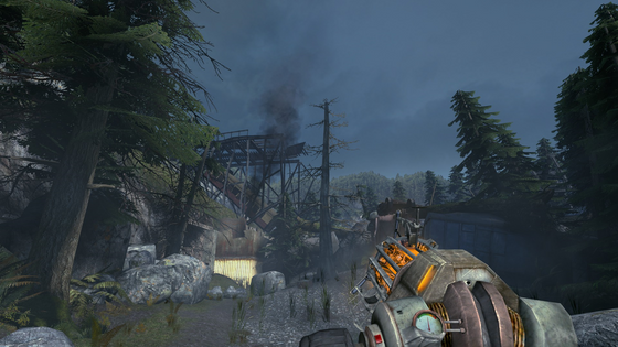 Half-Life 2 - Episodes (My Screenshoots): Image 1: Half-Life 2 - Episode One; Image 2: Half-Life 2 - Episode Two.